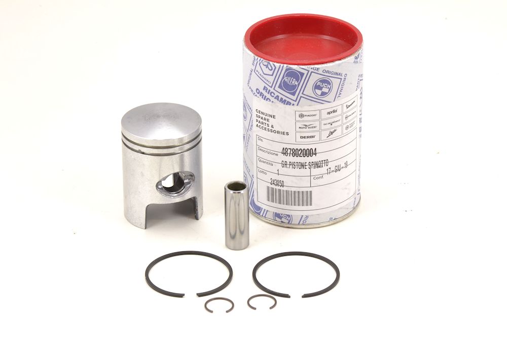 KIT PISTONE VESPA 50 ET2/LX/LXV/S/PRIMAVERA/SPRINT 487802 ORIGINALE ...